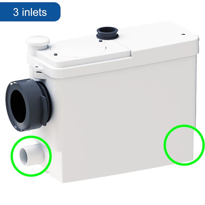 Saniflo Sanipack Pro Up Macerator Pump - 6052