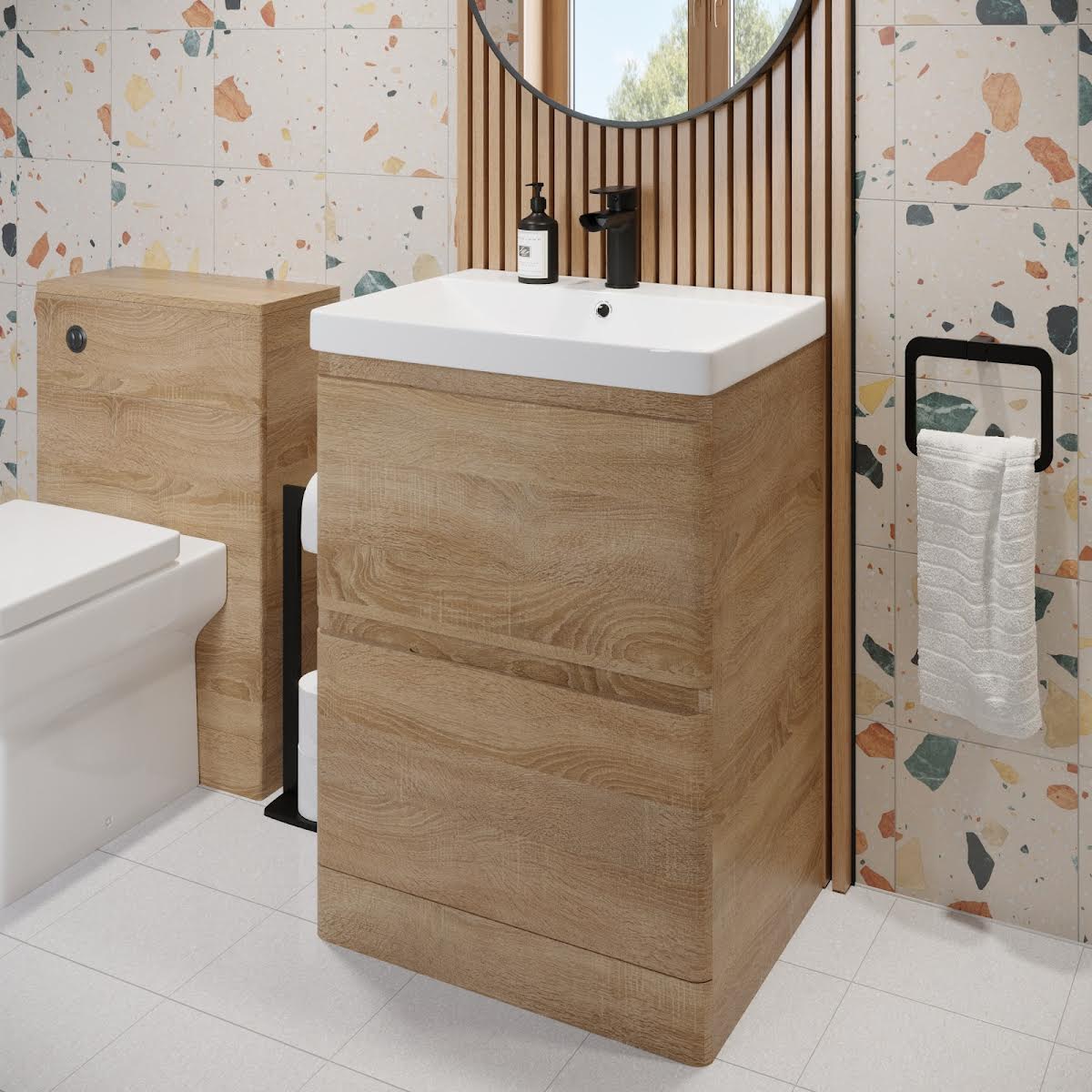 Freestanding Vanity Units - Plumbworld