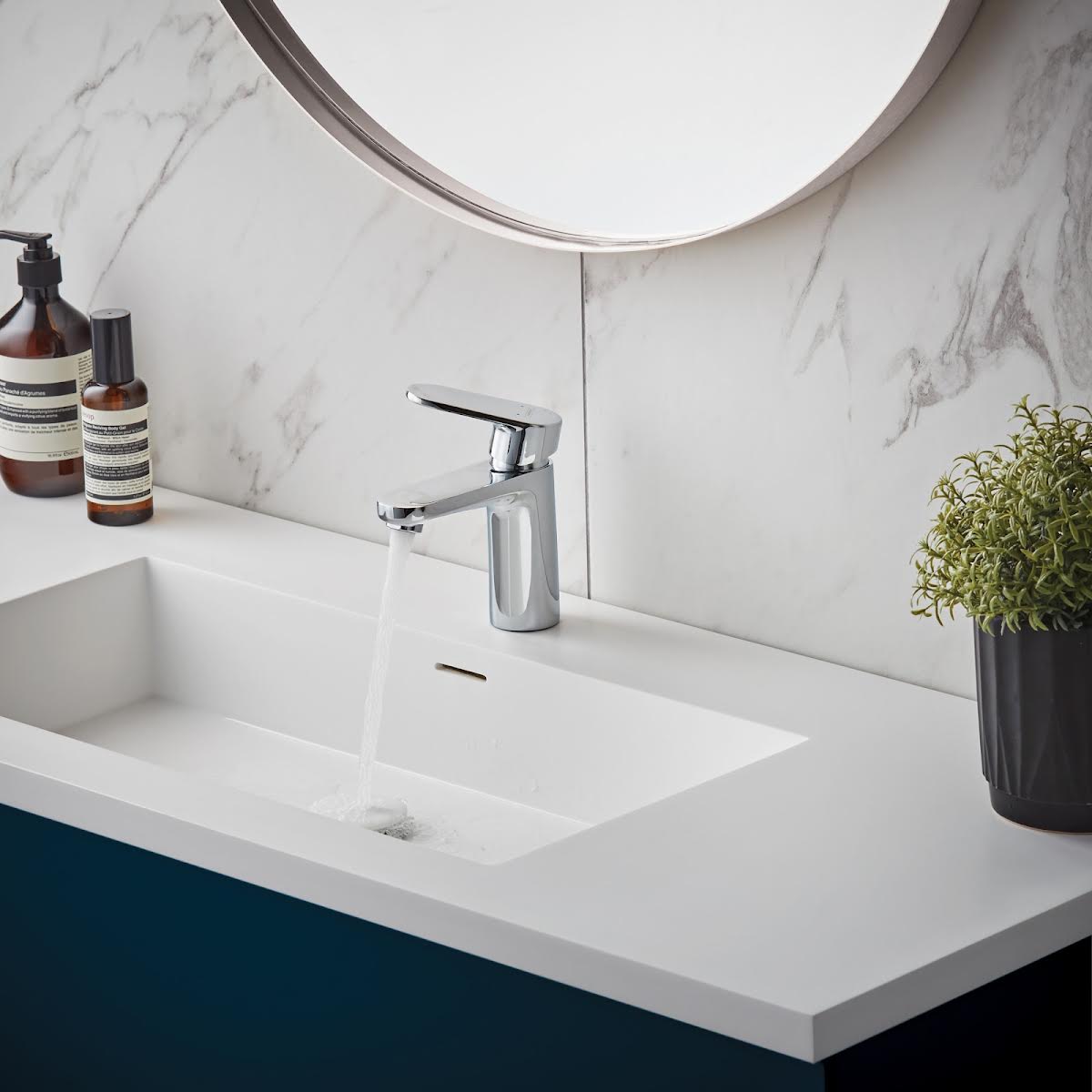 Hansgrohe Vernis Blend Basin Mixer Tap 100 Chrome - 71580000