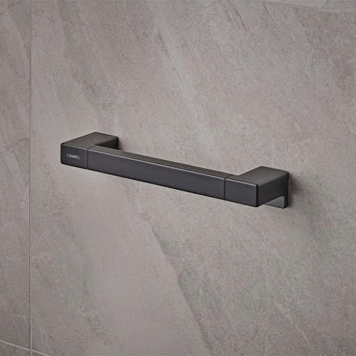 hansgrohe AddStoris Grab Bar 348mm Matt Black - 41744670