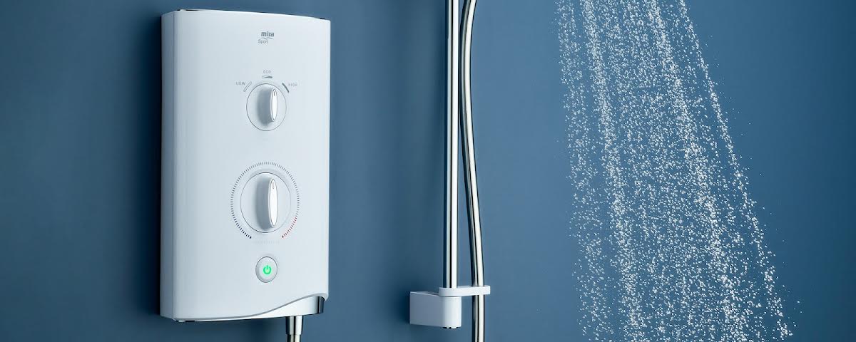 Mira Sport Electric Shower - 7.5kW White & Chrome 1.1746.820