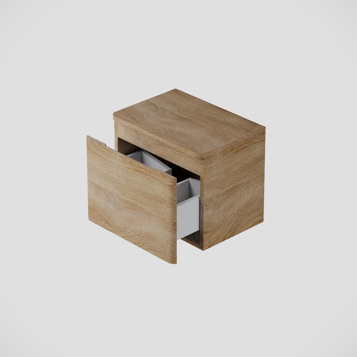 Regis Forma Wood Wall Hung Vanity Unit 500mm