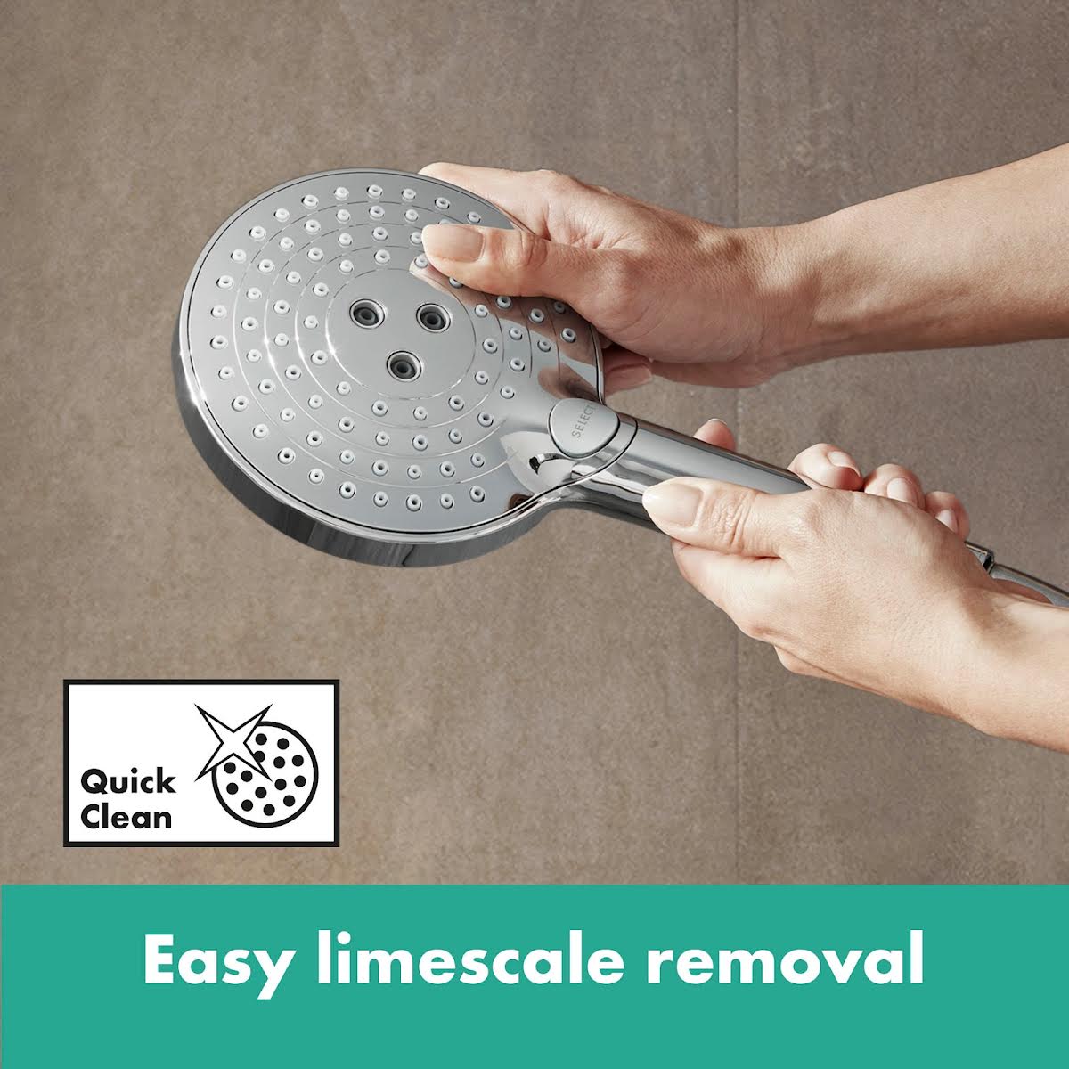 hansgrohe Raindance Select S Hand Shower 120 PowderRain Chrome