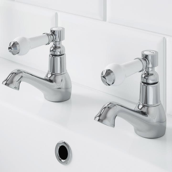 Park Lane Winchester Basin Pillar Taps