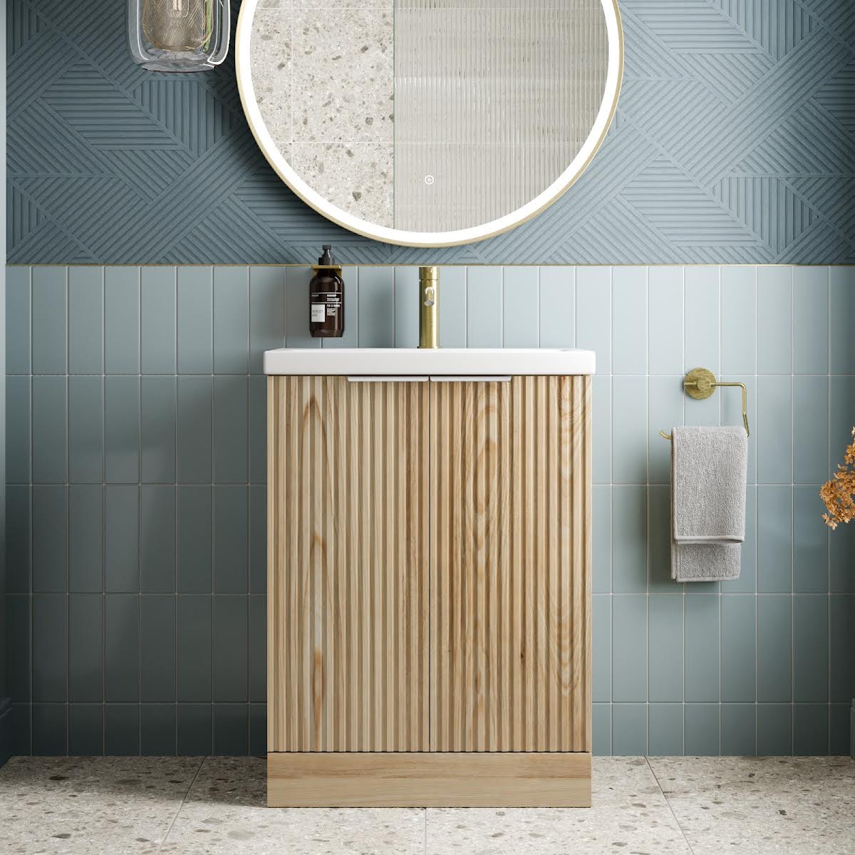Wood Bathroom Vanity Units - Plumbworld