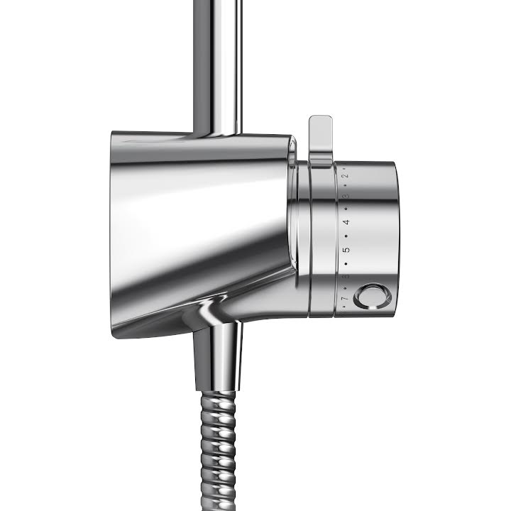 Mira Form Dual Thermostatic Mixer Shower 31983W-CP