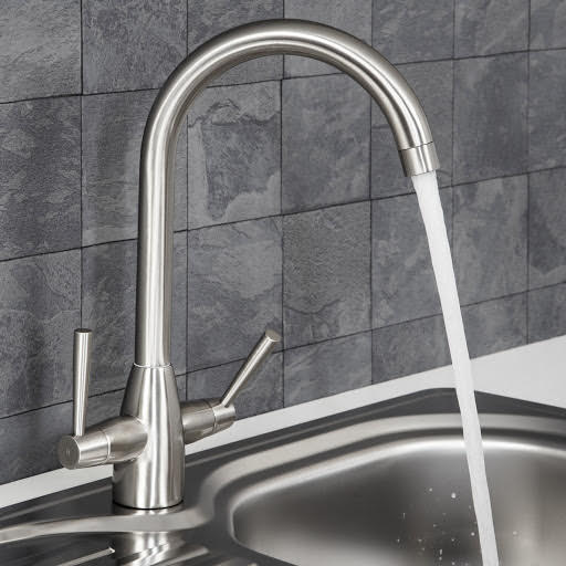 Brushed Kitchen Taps - Plumbworld