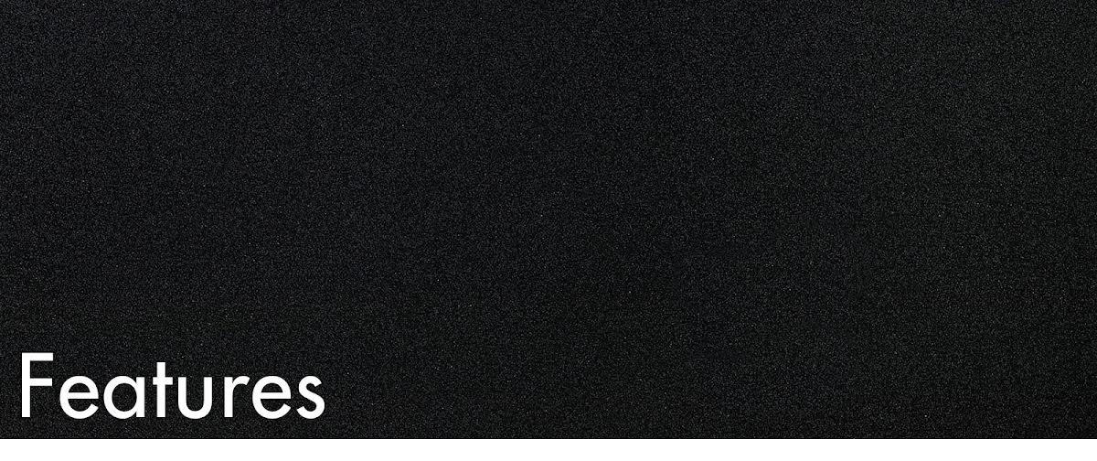 Rangemaster Universal Black Splashback 100cm - 95770