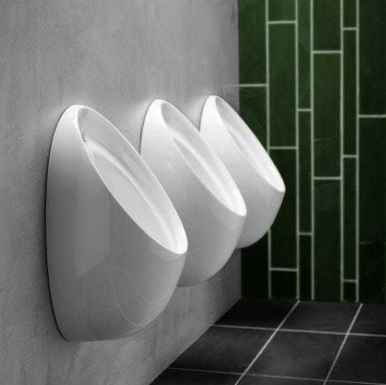 Armitage Shanks Contour HygenIQ Rimless Waterless Urinal , 670mm - S004301