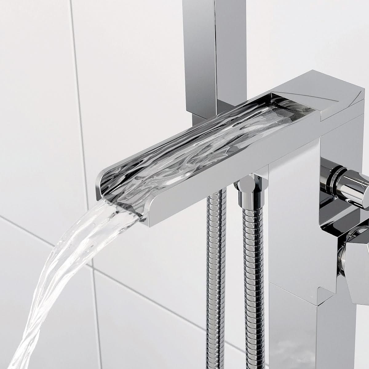 Architeckt Dakota Freestanding Bath Shower Mixer Tap