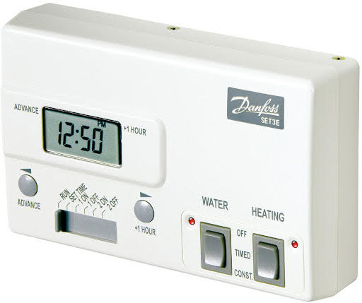 Danfoss SET 3E Electronic 24 Hour Programmer - 087N654200