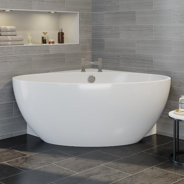 Affine Montpellier Freestanding Corner Bath 1510mm