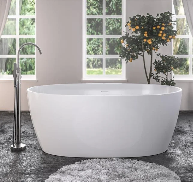 Sanctura Wandsworth Freestanding Bath 1500 x 725mm