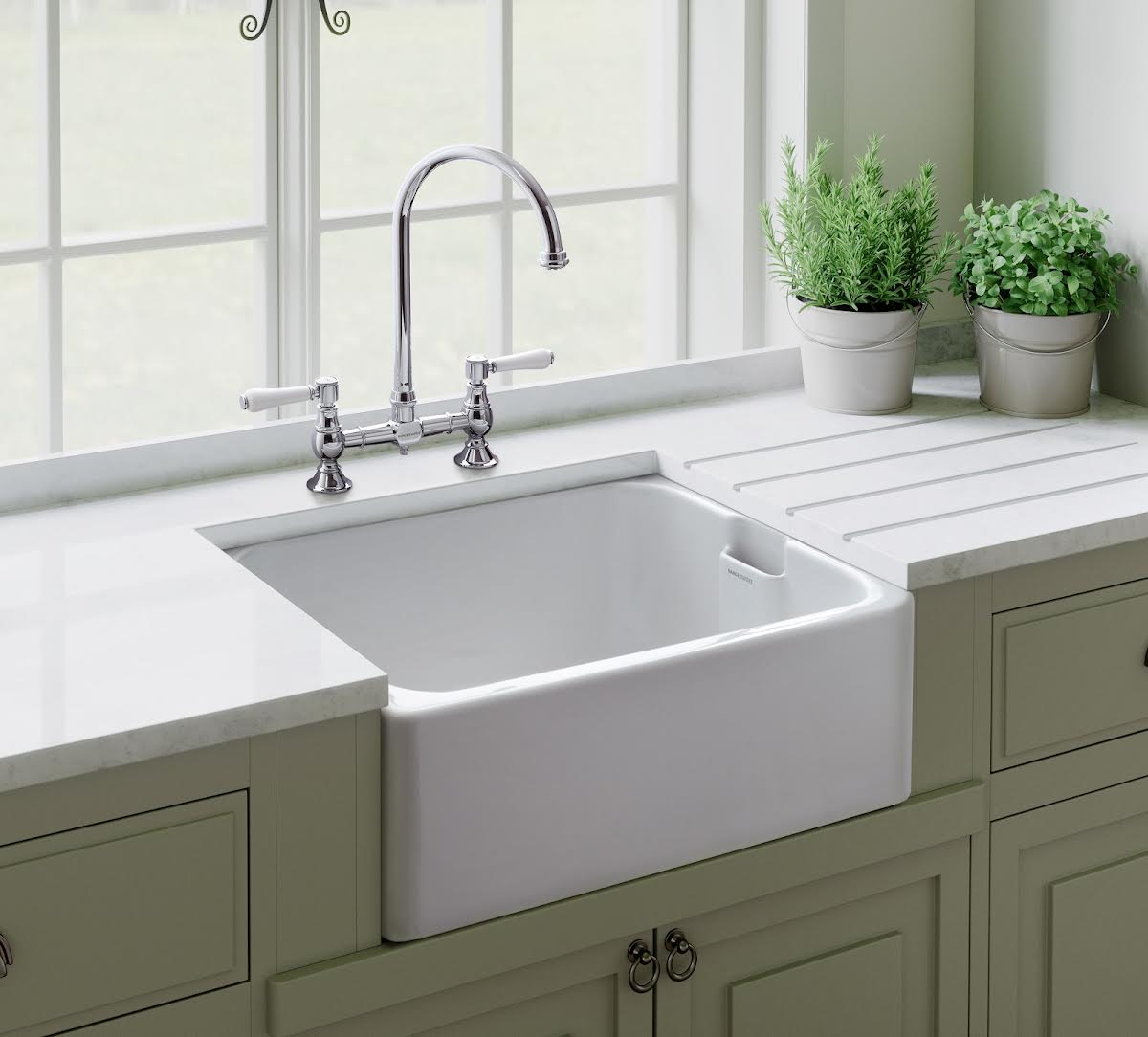 Ceramic Kitchen Sinks - Plumbworld