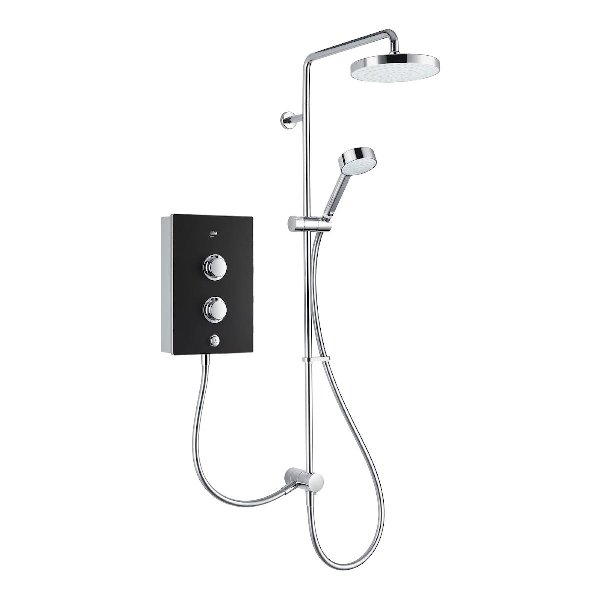 Mira Decor Dual Electric Shower - 10.8kW Black Onyx
