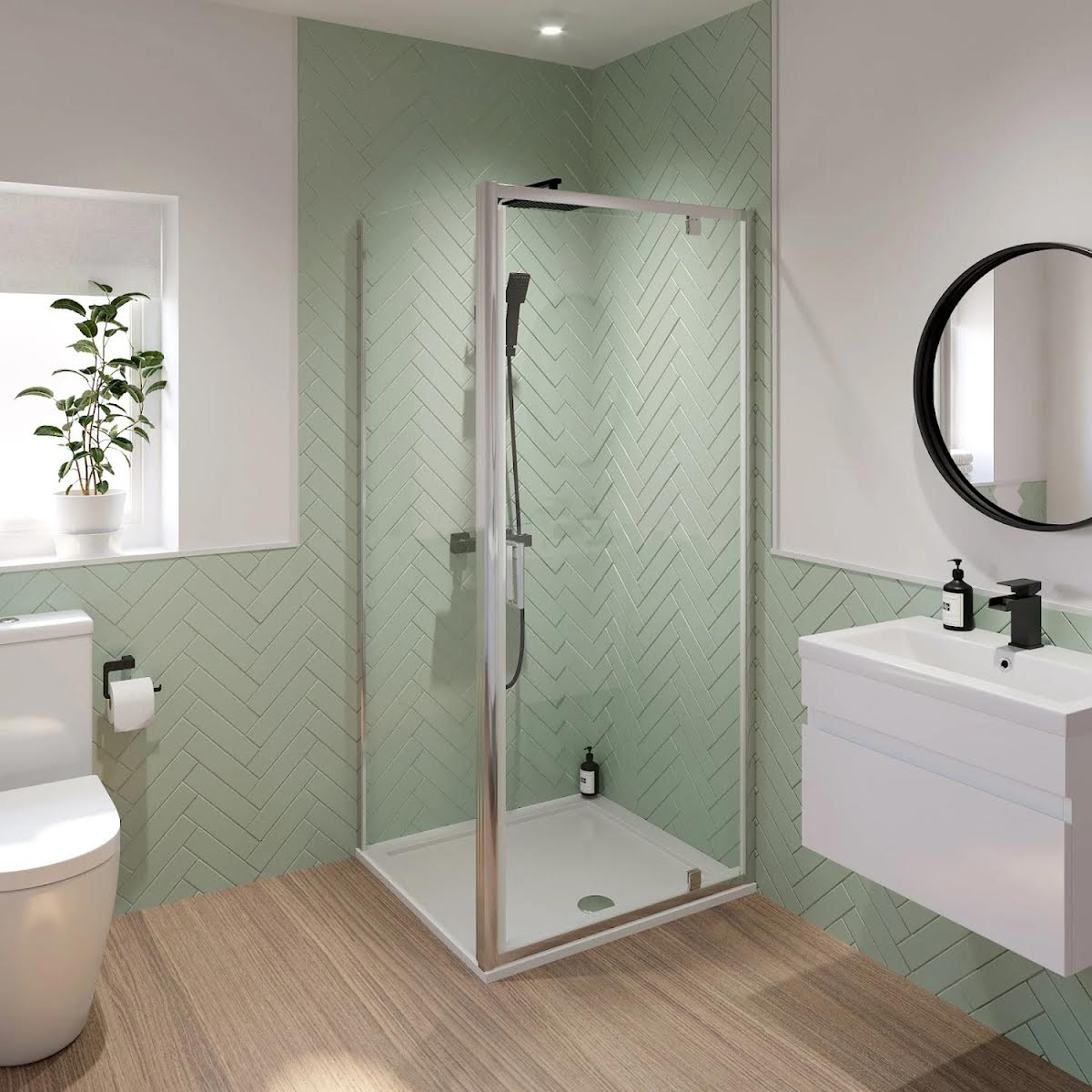 Square Shower Enclosures - Plumbworld