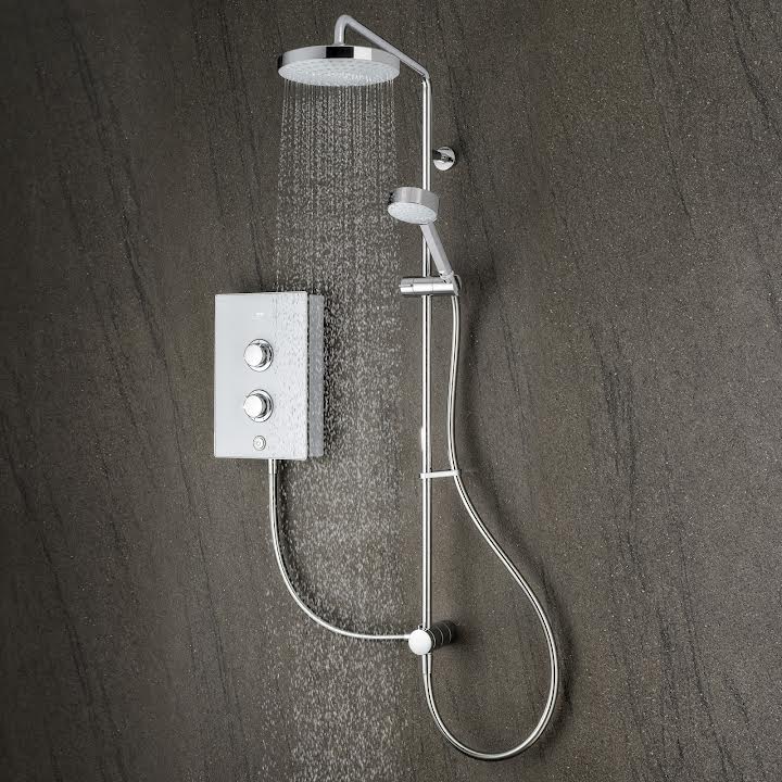 Mira Decor Dual Electric Shower - 10.8kW White