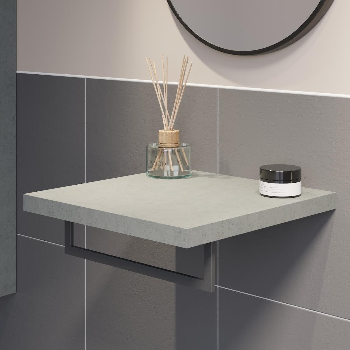 Floating Basin Shelves - Plumbworld
