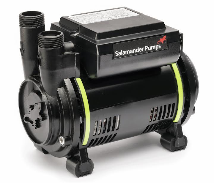 Salamander Regenerative Single Impeller 2.5 Bar Shower Pump - CT8
