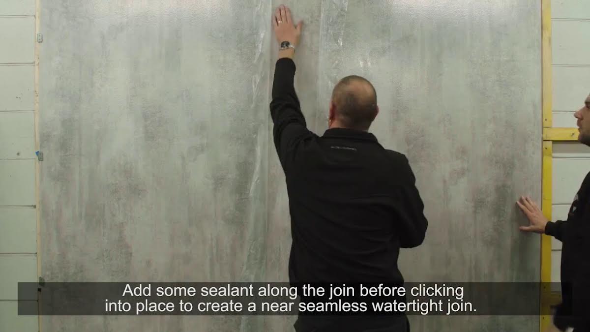 Multipanel Classic Arctic Stone Wall Panel Hydrolock 2400 x 1200mm