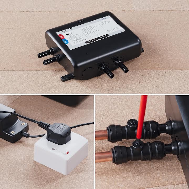 Mira Mode Maxim Thermostatic Digital Shower - Rear Fed (High Pressure ...