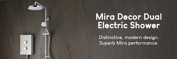 Mira Decor Dual Electric Shower - 10.8kW Warm Silver